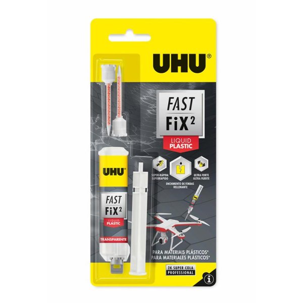 UHU Fast Fix Liquida Plastico | Casa Alves